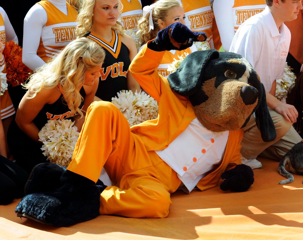 Tennessee Vols Football Traditions, Nickname and Mascot
